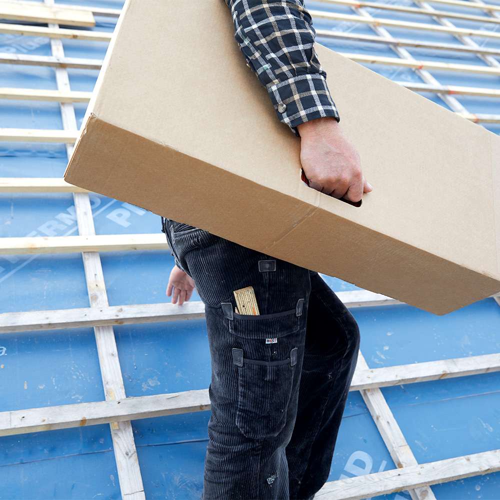 Flexible Firstrolle AluRoll FLEX aus Metall in der Farbe Anthrazit ...